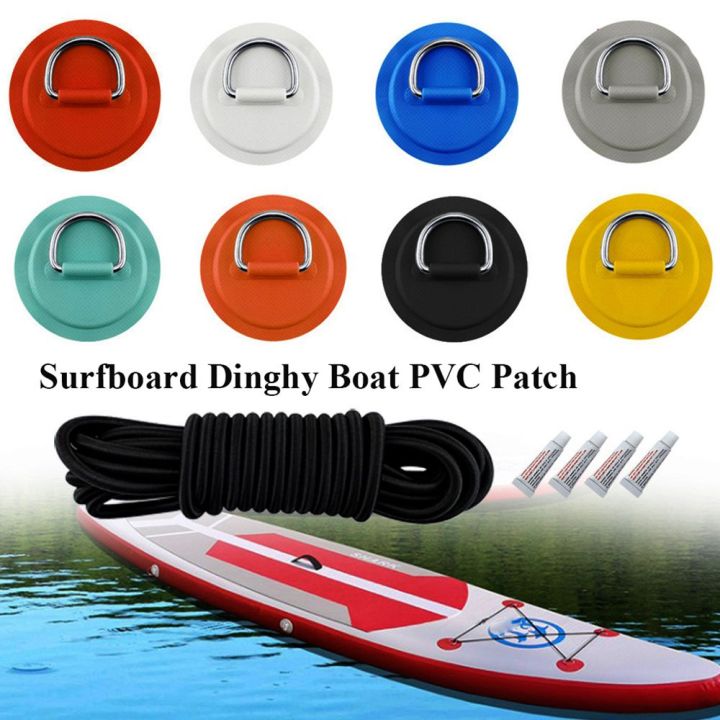 1/4Pcs Surfboard Dinghy Boat Stainless Steel Rowing Boats Elastic ...