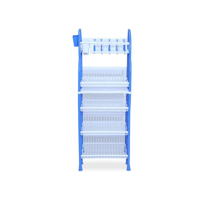 RFL Standard Kitchen Rack 5 Step SM Blue & White 881132 | Daraz.com.bd