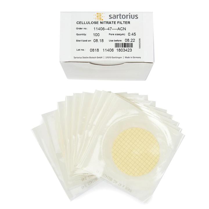 Cellulose Nitrate Membrane filter paper Sartorius, Germany 0.45um ...