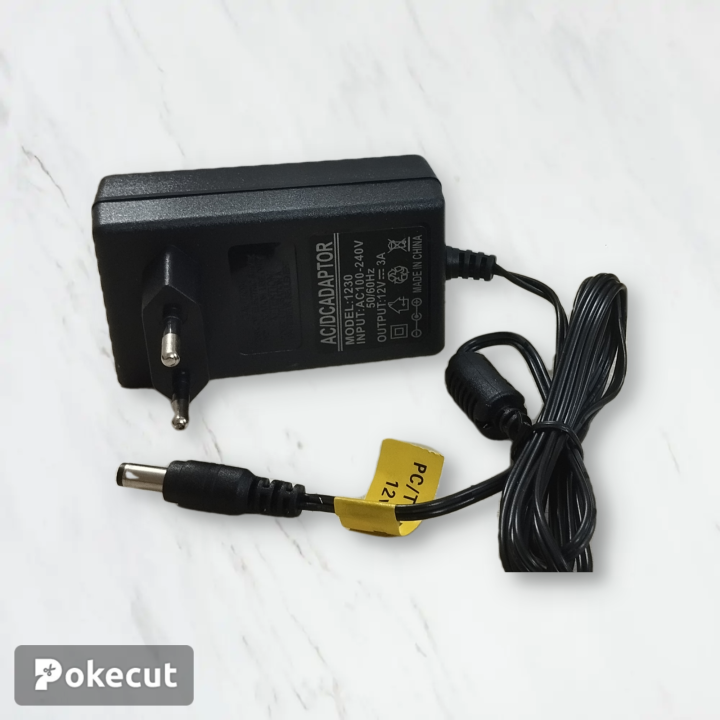 DVR/NVR/XVR 12V 3A POWER ADAPTER MONITOR + ONU | Daraz.com.bd
