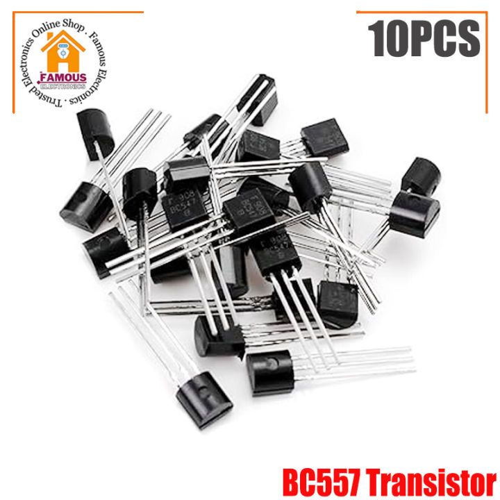 BC557 PNP Transistor (10PCS) | Daraz.com.bd