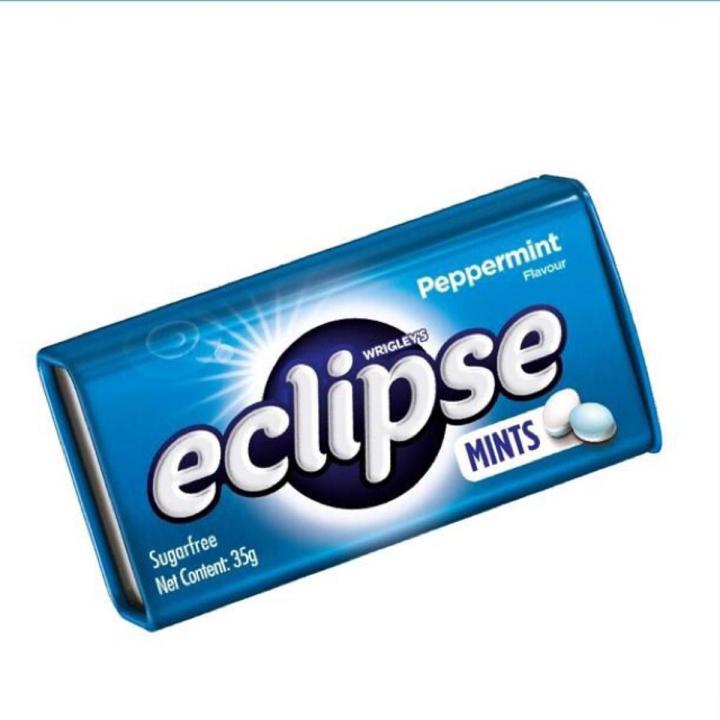 Wrigley's Eclipse Peppermint Mints Flavor - 35g (Sugar Free) | Daraz.com.bd