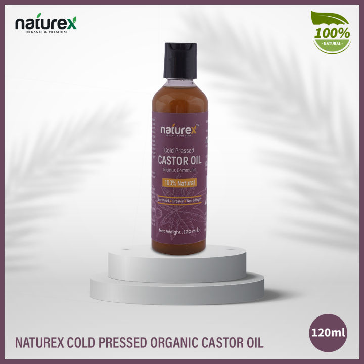 NatureX Castor Oil (Cold Pressed )-120ml - 100% natural | Daraz.com.bd