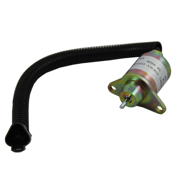 4X Stop Shut Off Shutdown Solenoid for Yanmar Engine Replaces Thermo ...