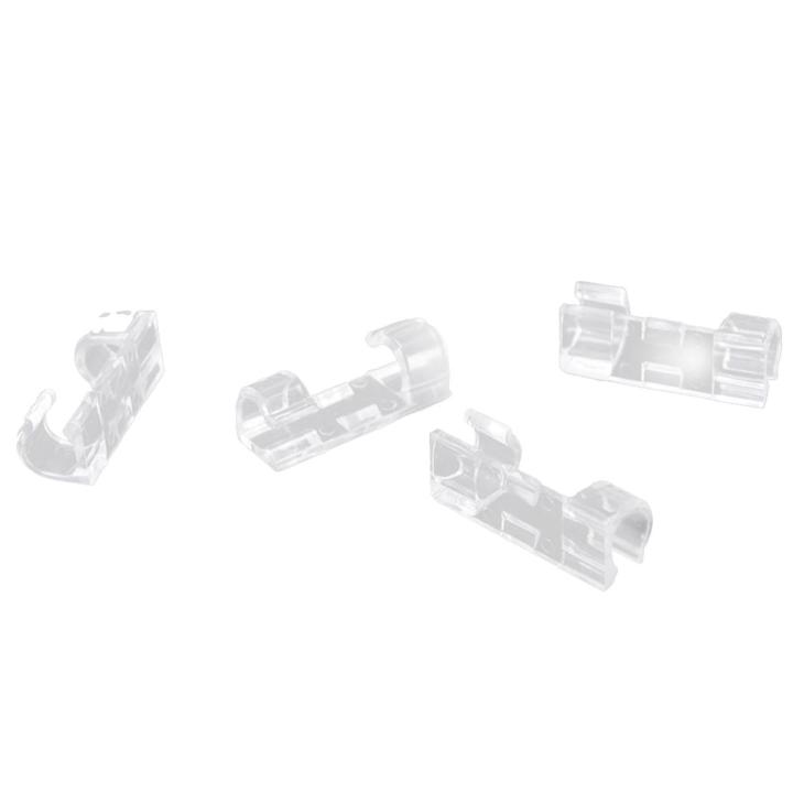 Delicate product 20pcs/lot Wire Fixing Clamp Clip Desktop Wire Clear Up ...