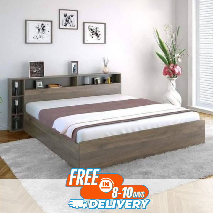 AndorMahal (MDF) Malaysian Process Wood Stylish Khat/Bed Single Size ...