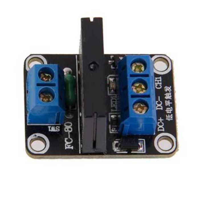 5V 1 Channel SSR Solid-State Relay High（or low） Level Trigger 2A 240V ...