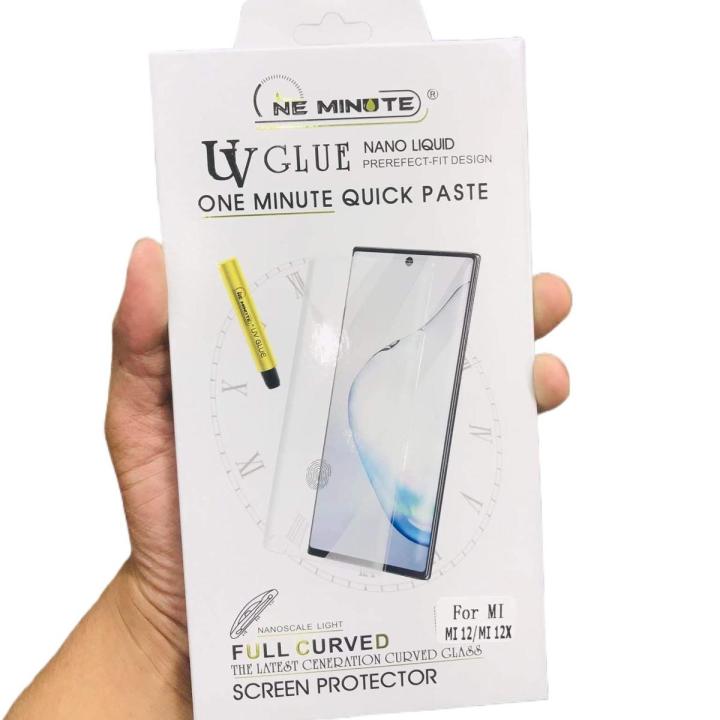 One Minute UV Tempered Glass Screen Protector Full Adhesive UV Glue ...