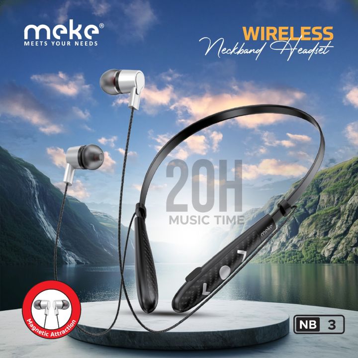 MEKE NB3 Wireless Neckband | Daraz.com.bd