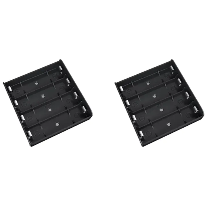 2PCS 4X 21700 Battery Holder Storage Box Case ABS Fireproof Power Bank ...
