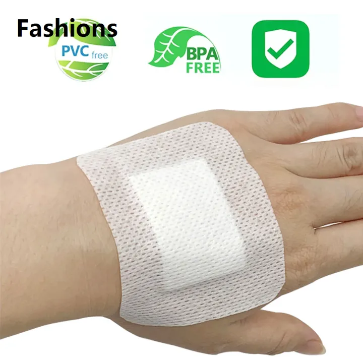 Fashions 5/10Pcs Non-woven Wound Dressing Band Breathable Self-adhesive ...