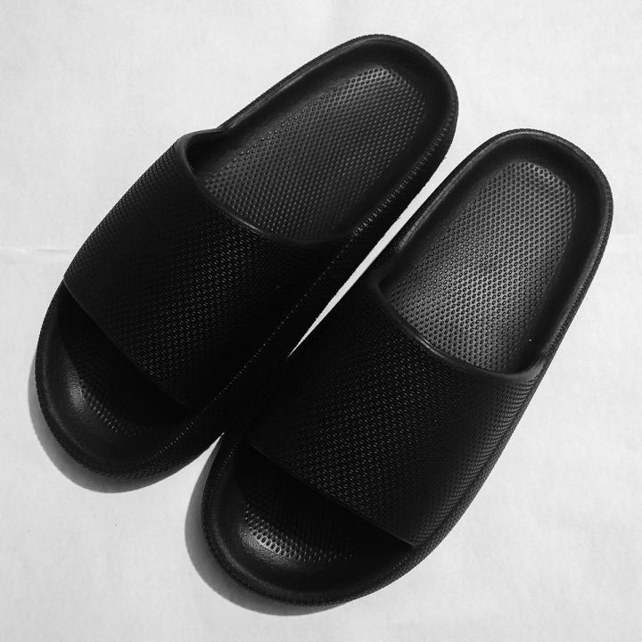 Slides For Men Black, Baby Pink and White Solid Slippers For Boys ...