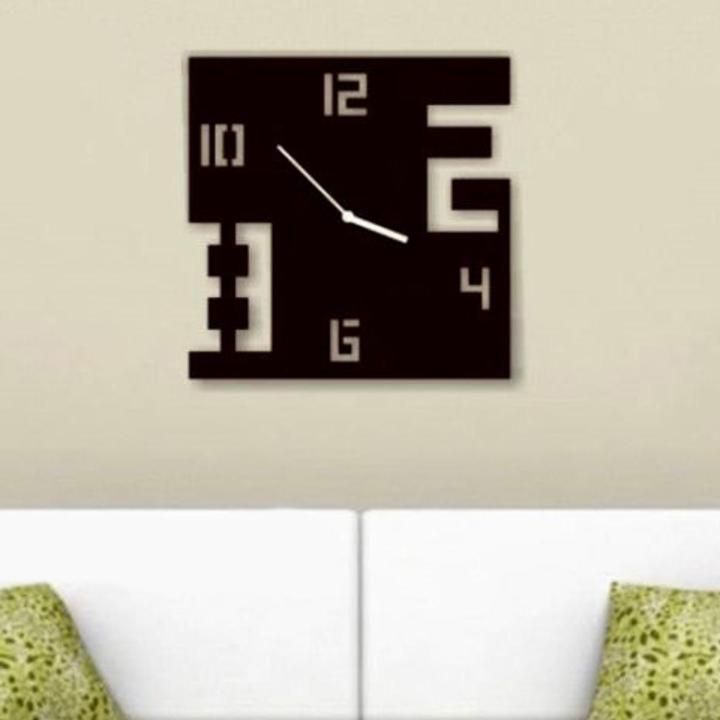 Wooden Interior Wall Clock | Daraz.com.bd
