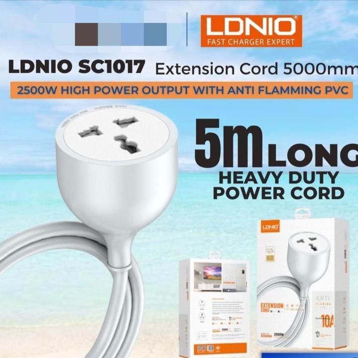LDNIO SC1017 Universal Extension Cord Electrical Power Socket | Daraz ...