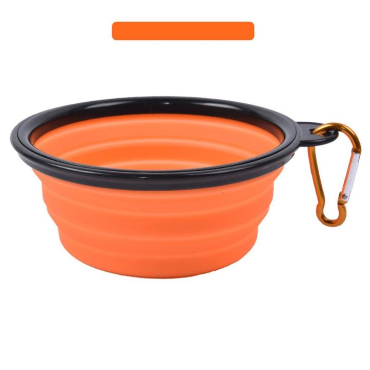 350ml Small 1000ml Large Silicone Folding Bowl Outdoor rtable Water ...