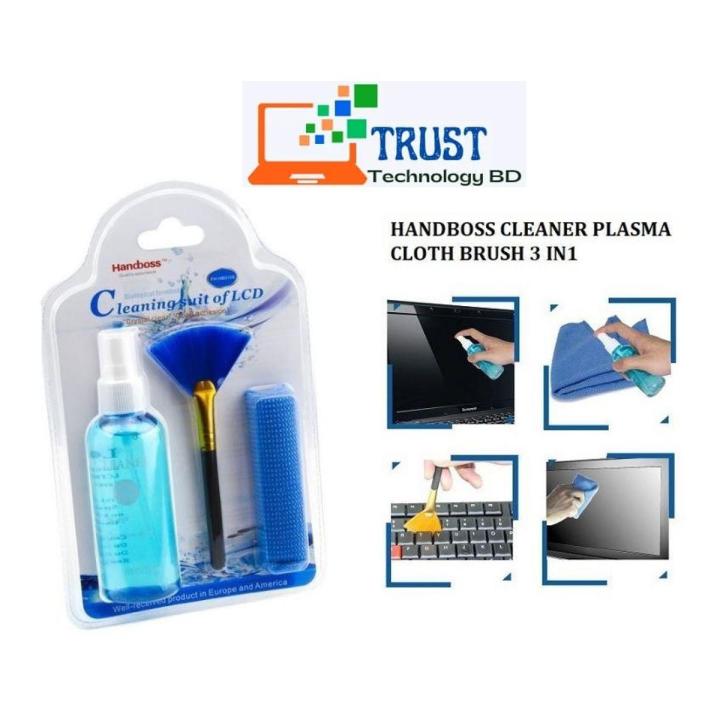 Screen Cleaner Kit for LED & LCD TV, Computer Monitor, Laptop | Daraz ...