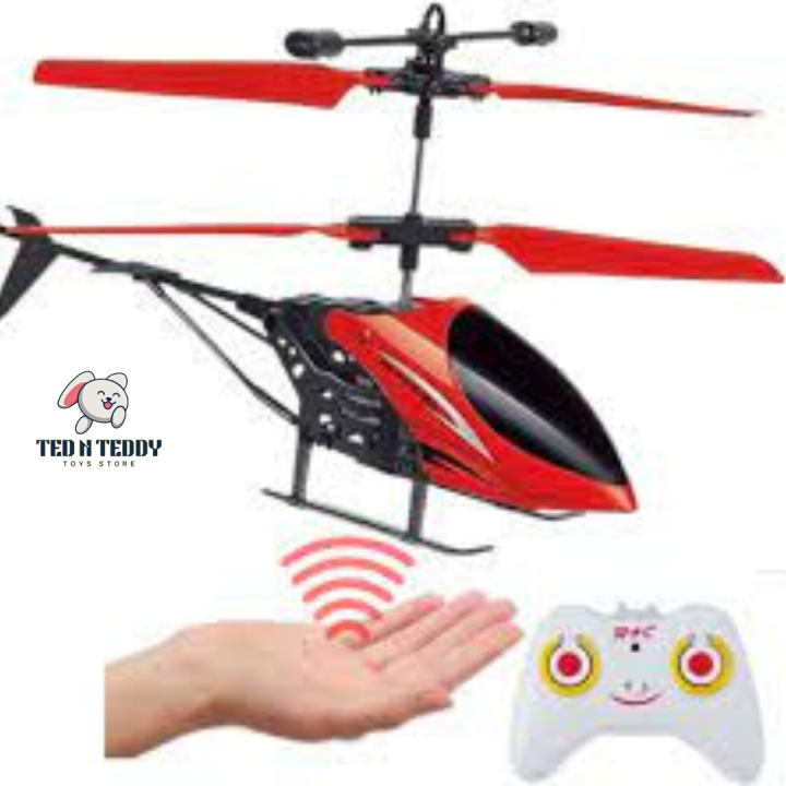Hand Sensor rechargeable Mini Helicopter Remote Control Infrared ...