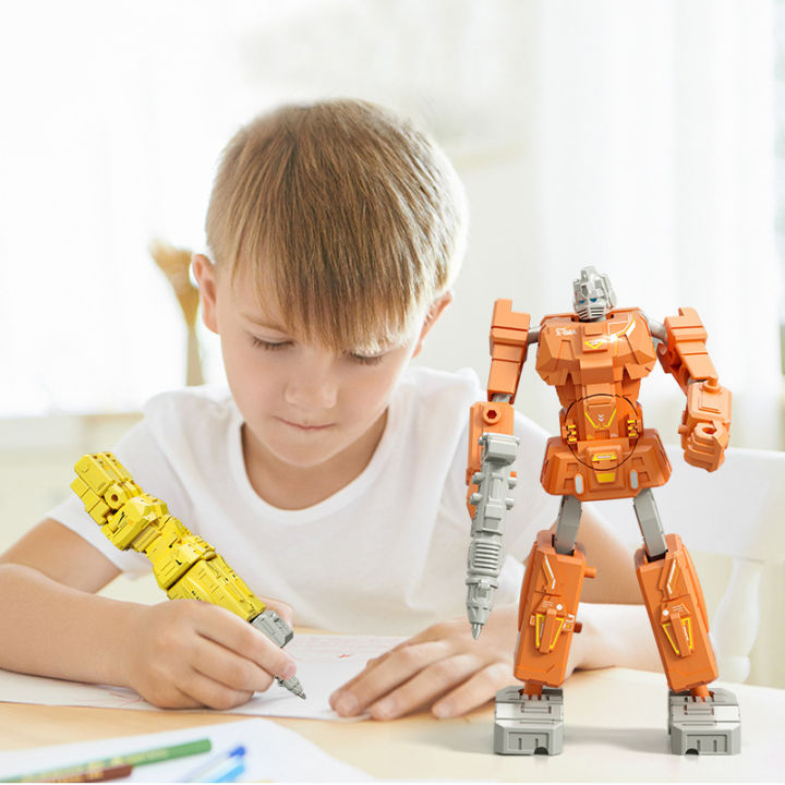 Creative Deformation Robot Shape Deformable Pen Transformers Toy Pen ...