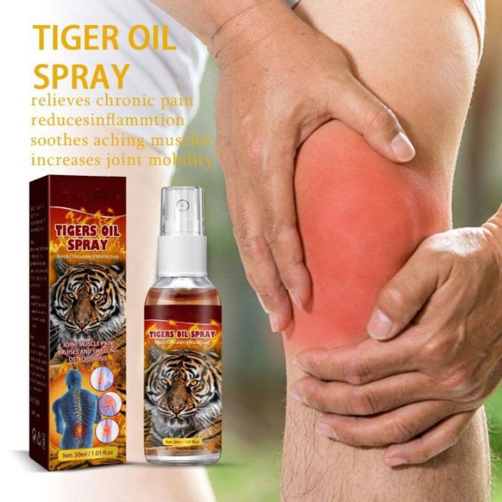 Tiger Oil Spray Rheumatic Soreness Relief Treatment Tiger Massage Oil ...