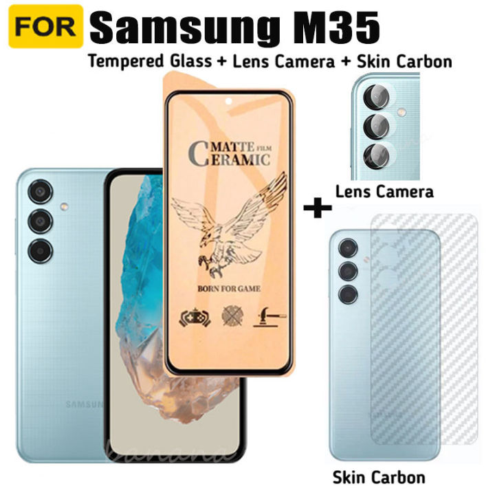 For Samsung M35 Ceramic Frosted Soft Film Samsung Galaxy M35 M55 C55 ...