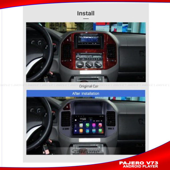 ANDROID PLAYER FOR PAJERO V73 CAR PLAYER FOR PAJERO | Daraz.com.bd