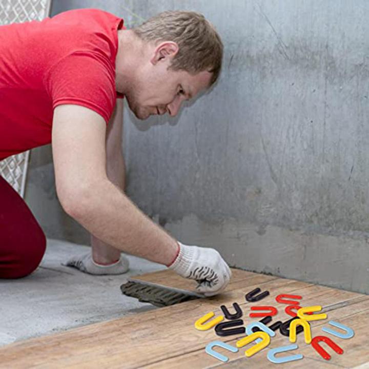 440 Pieces Horseshoe Shim Tile Spacers Shims Structural Horseshoe U ...