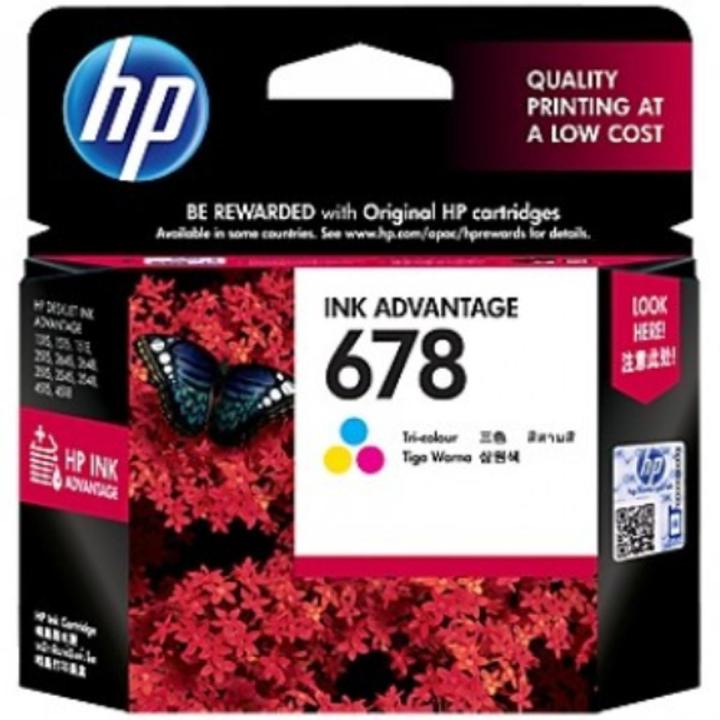 HP 678 Tri-Color Original Ink Advantage Cartridge | Daraz.com.bd