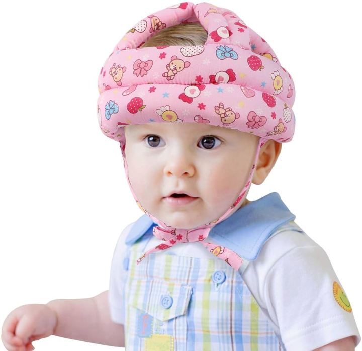 Baby Head Protector Cap Child Walking Safety Helmet (Color as Per Stock ...