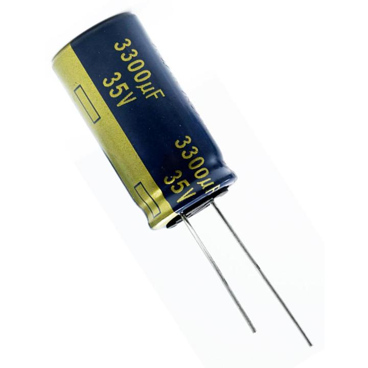 3300 uF 35v Electrolytic Capacitor (2 Pieces) | Daraz.com.bd