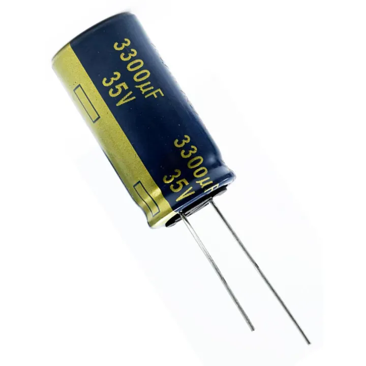3300 uF 35v Electrolytic Capacitor (2 Pieces) | Daraz.com.bd
