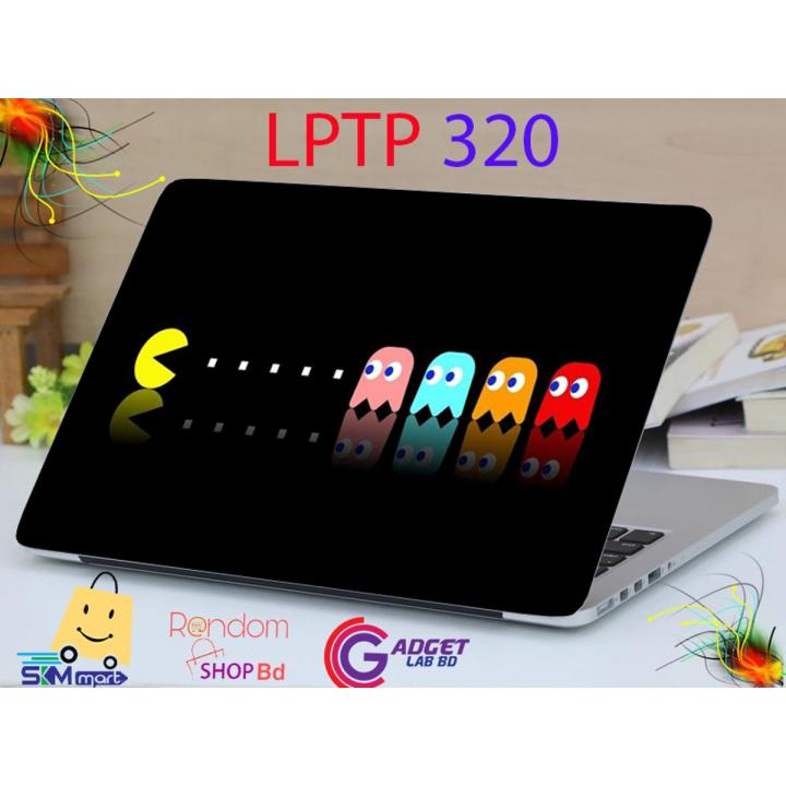 Pacman Doodle Laptop Sticker - Laptop Sticker - Laptop Sticker | Daraz ...