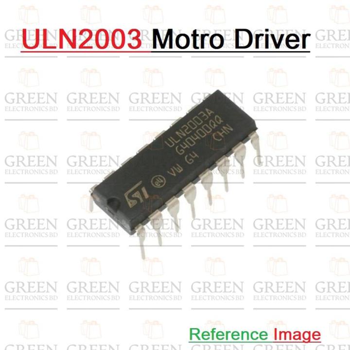 3Pcs ULN2003 Motor Driver IC ULN 2003 DC 5V 16 Pin Motor Driver IC For ...
