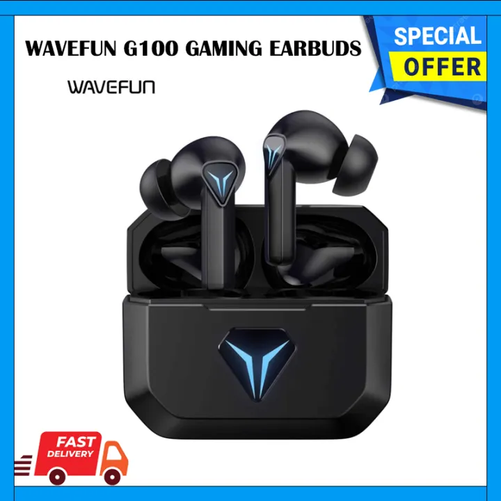 WAVEFUN G100 Bluetooth Earbuds Gaming Earphone Wireless Earbuds | Daraz ...