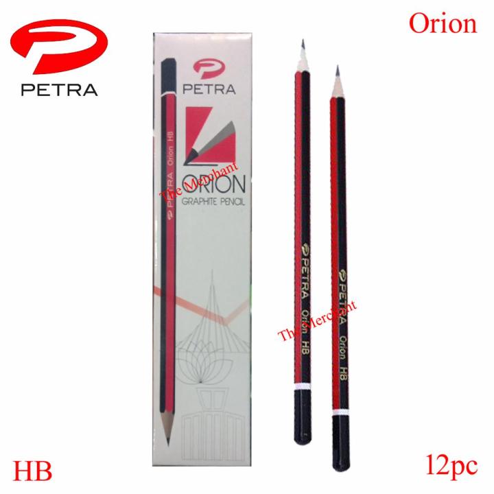 Petra Orion Graphite Pencil - HB- 12pc | Daraz.com.bd