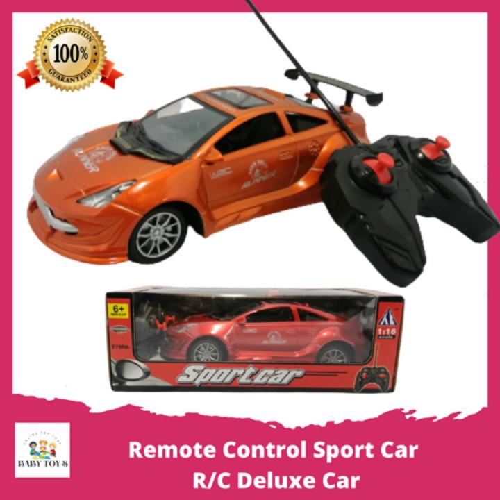 27 MHz Remote Control Sport Car R/C Deluxe Car Toy Gift for Children ...