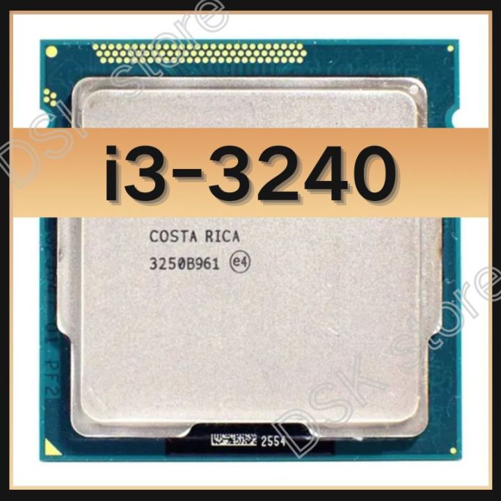 Original Core I3 3240 3M Processor Dual Core 3.4GHz LGA 1155 TDP 55W ...