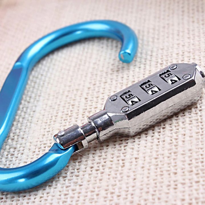 Combination Hook Buckle Alloy Padlock Key Organizer Hook (Not for ...