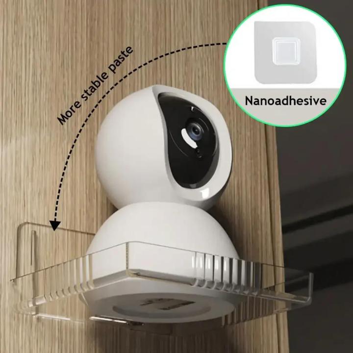 Universal Camera Stand Support Punch-free Self-adhesive Monitor Shelf ...
