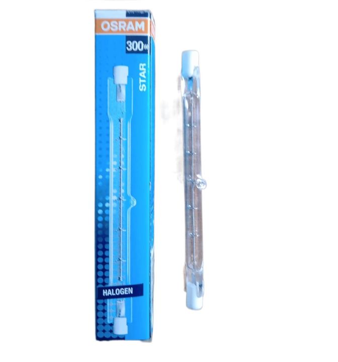 OSRAM 300W 230V AC 64705 Haloline Star Halogen Lamp R7s Warm Color ...