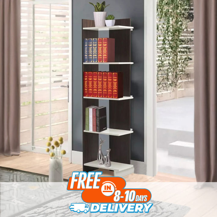 Modern 5 Tier Book Shelf showpiece shelf- Home & Office Multipurpose ...