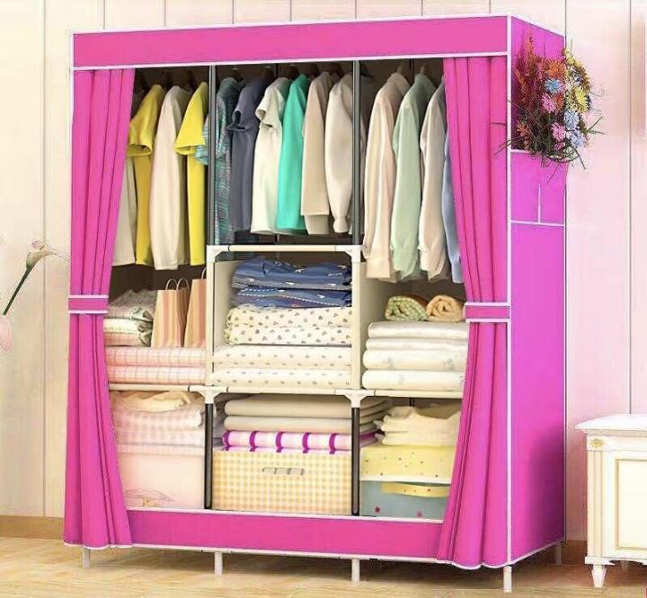 HCX Wardrobe Storage Organizer for Clothes - Big Size - Multicolor ...