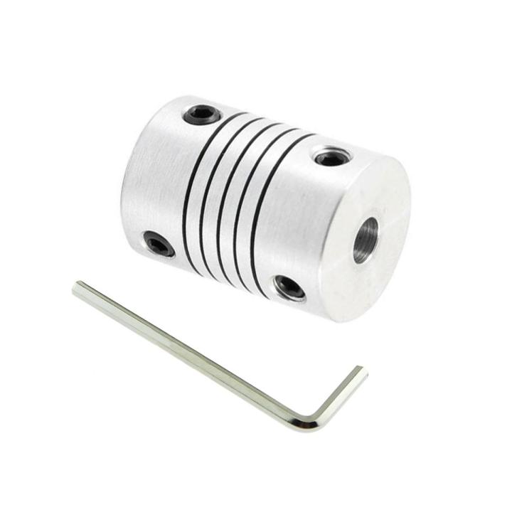 Aluminium Flexible Coupling Coupler Helical Shaft 5mm x 5mm | Daraz.com.bd