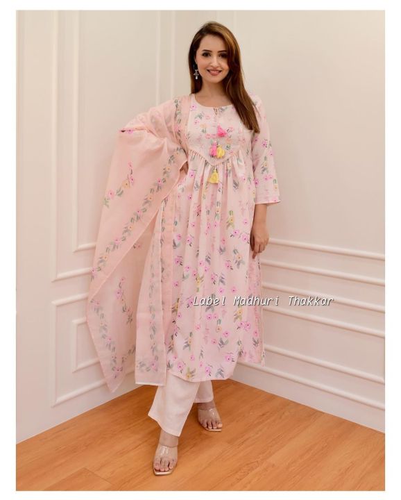 Naira Cut Cotton Three Piece For Women Exclusive Collection Stitched ...