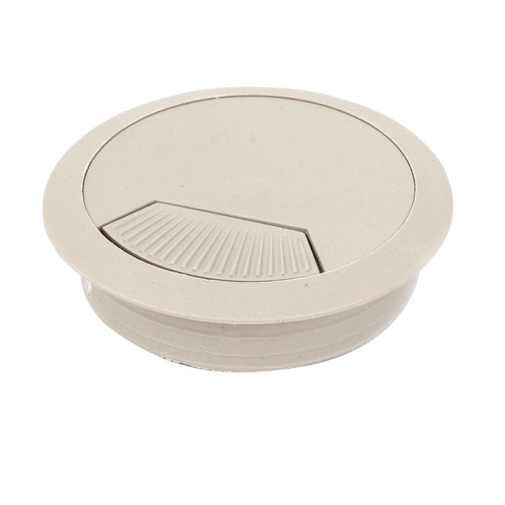 10 PCS Computer Desk Table Cable Hole Cover PVC Ware Cap White | Daraz ...