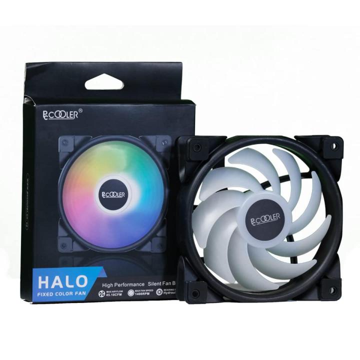 Pccooler Halo Fx-120 Dynamic Color 120Mm Case Fan - Enhance Cooling ...