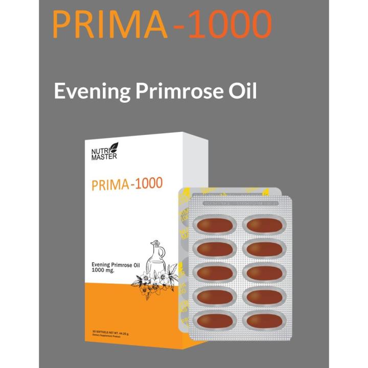 PRIMA - 1000 Evening Primrose Oil 1000Mg | Daraz.com.bd