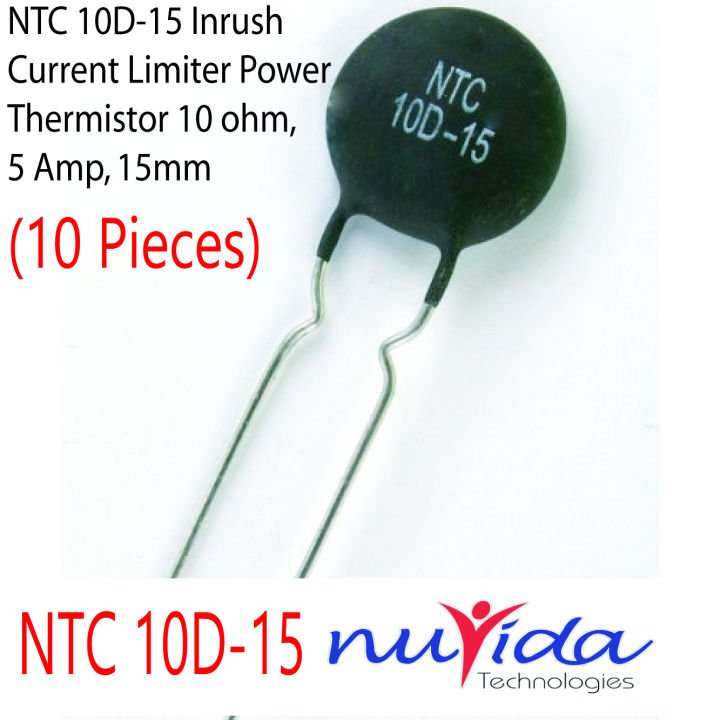 NTC 10D-15 Inrush Current Limiter Power Thermistor (10pcs) | Daraz.com.bd