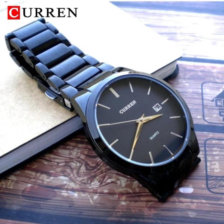Curren 8106-Stainless Steel Analog Clock for Men | Daraz.com.bd