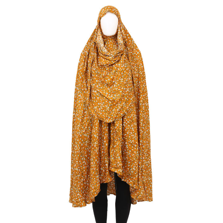 Beautiful Linen Fabric Niqab Khimar for womens Muslim orna -niqab ...