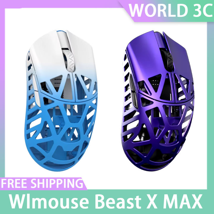 Wlmouse Beast x Max Mouse Magnesium Alloy Hollow Out Lightweight ...